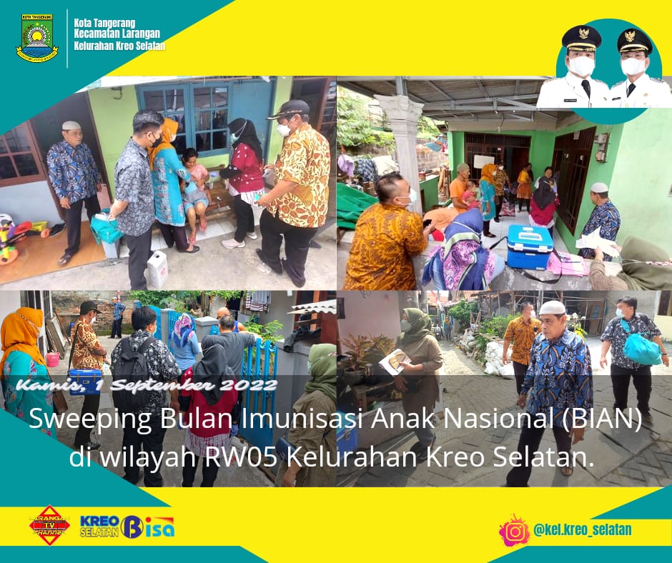 KEC LARANGAN | SWEEPING BIAN DI RW. 008