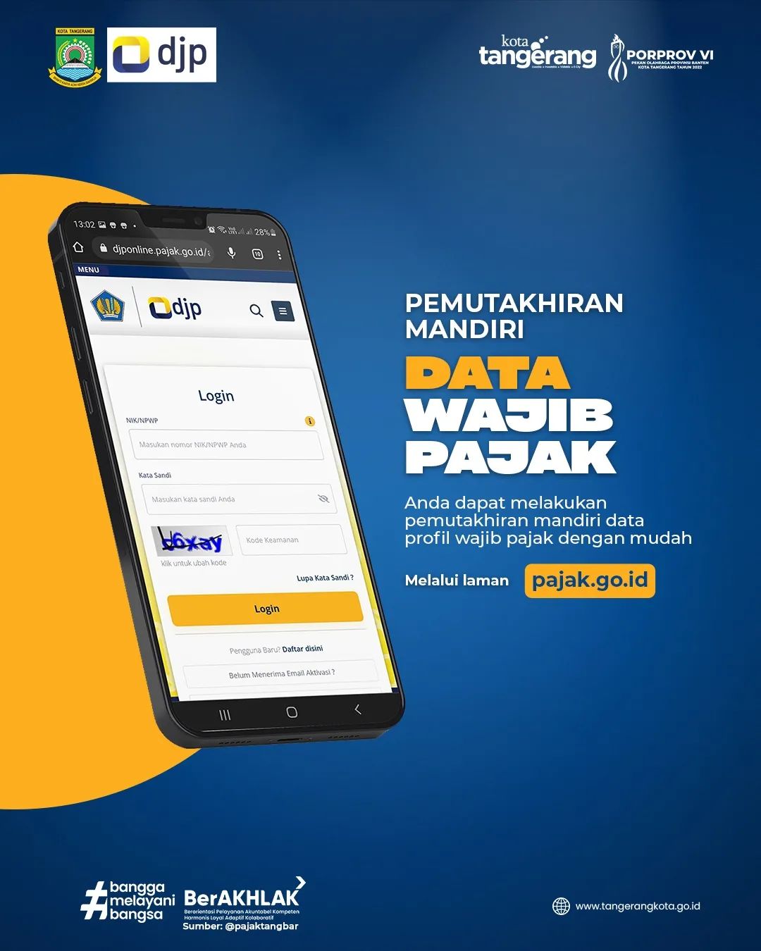 KEC LARANGAN | Pemutakhiran Data Wajib Pajak
